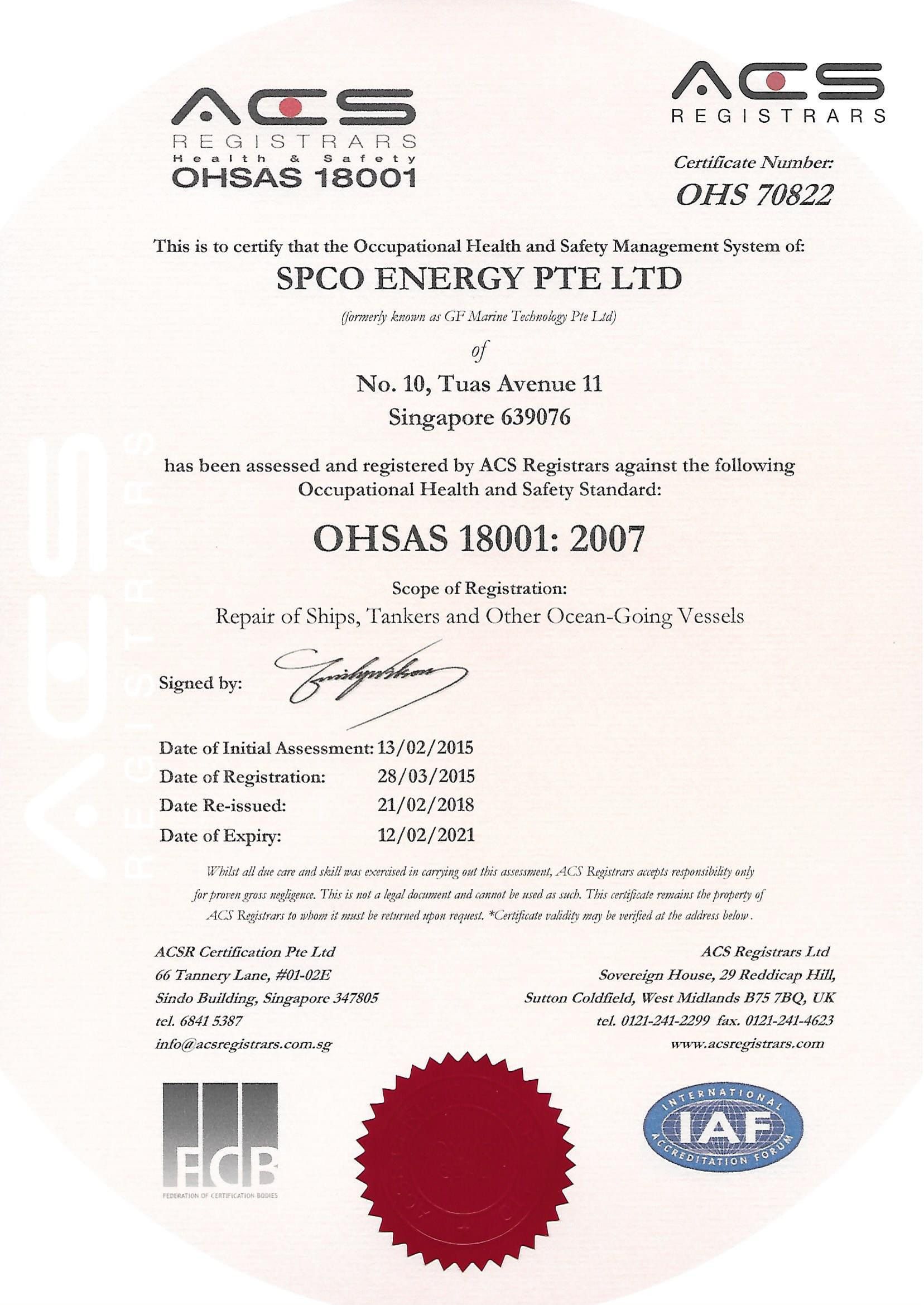 SPCO GROUP OF COMPANIES